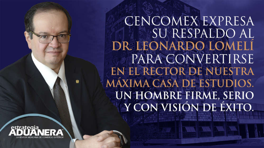 Cencomex expresa su respaldo al Dr. Leonardo Lomelí para convertirse en ...